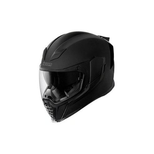 ICON Airflite Rubatone Matte Black Helmet – Zero Gravity Bahrain