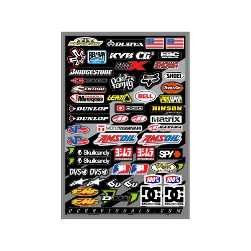 D COR Visuals Misc Logos Decal Sheet (Large) – Zero Gravity Bahrain